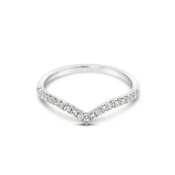 Vee Shaped Diamond Ring - Gold River Jewellers