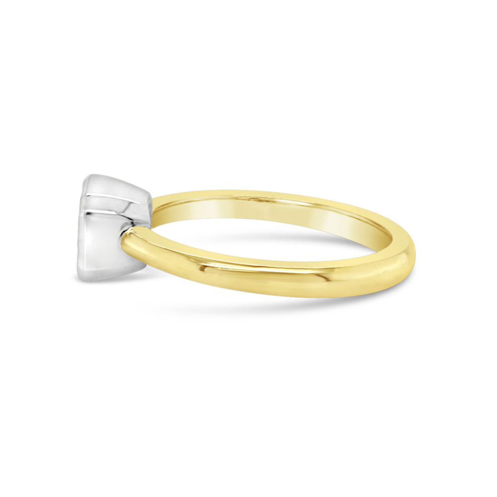 East-West Bezel Set Ring - Gold River Jewellers