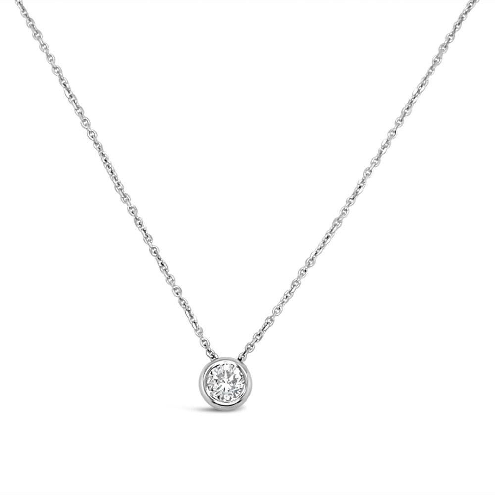 Diamond Bezel Pendant - Gold River Jewellers